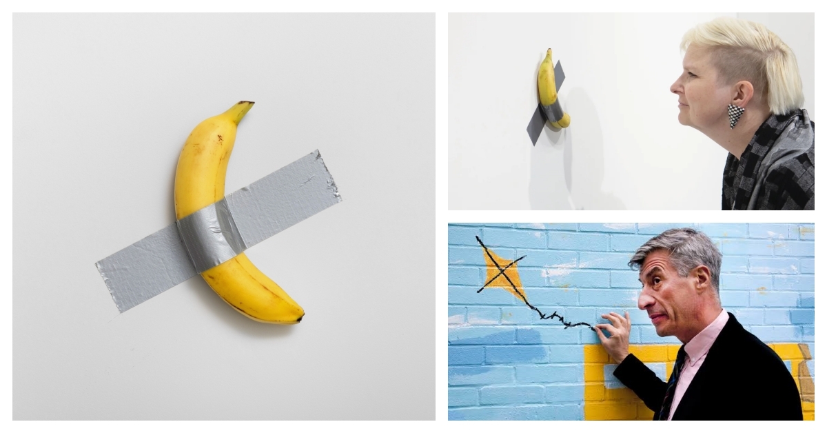 The world's most controversial banana heads to Sotheby's auction floor ...