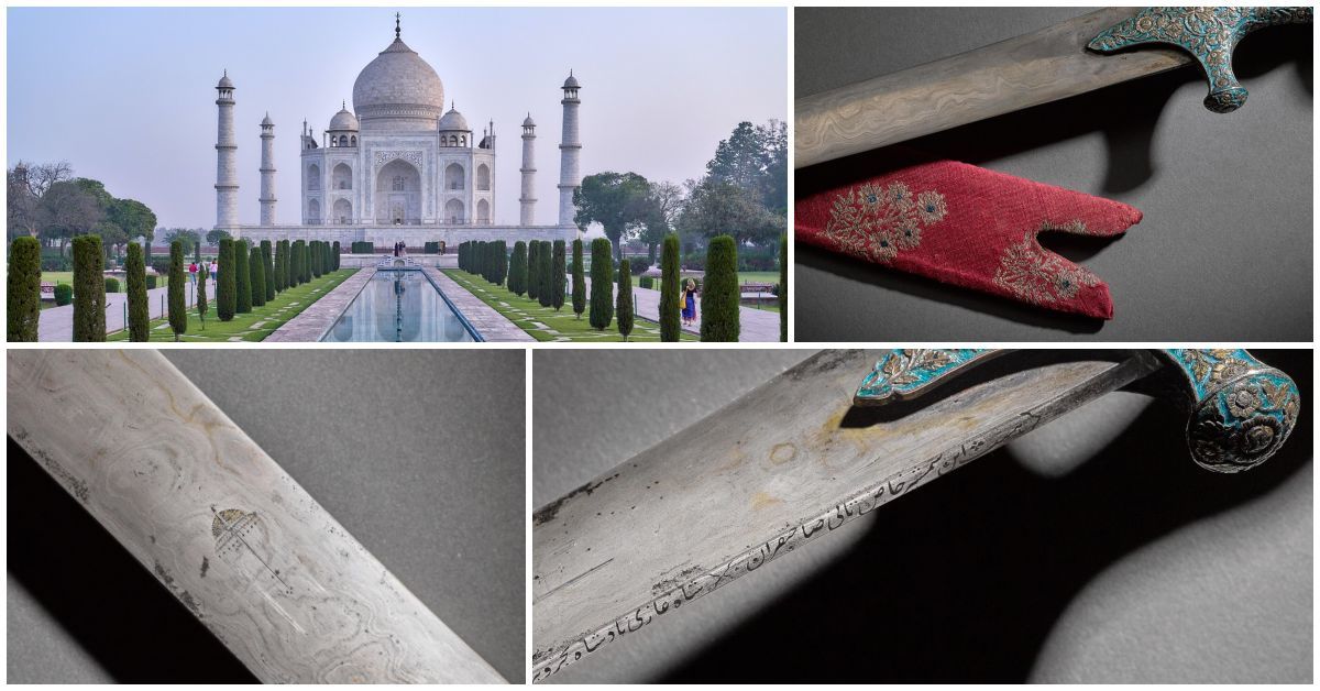 The "World-Capturer" sword from the Mughal Emperor who built the Taj ...