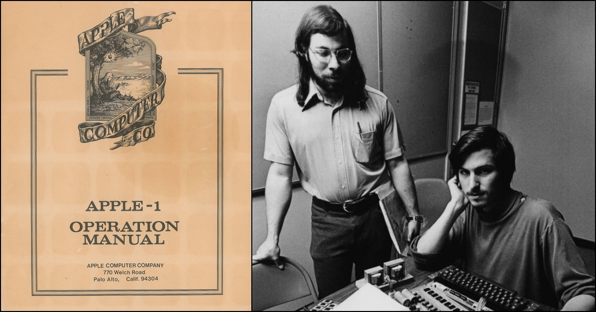 A Rare Apple-1 Original Operation Manual from 1976 Could Fetch US ...