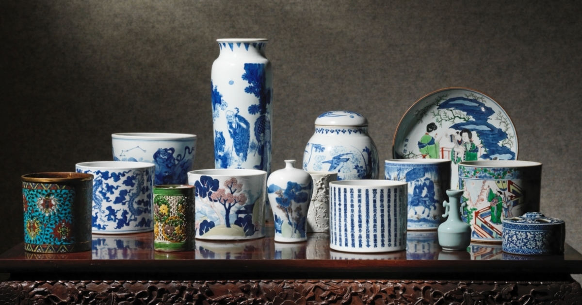 The Marsh Collection: Brushpots from the world of the Chinese literati ...