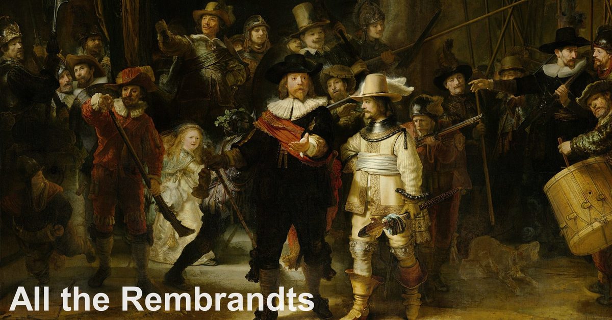 Rijksmuseum Presents “All the Rembrandts” to Celebrate the Year of ...