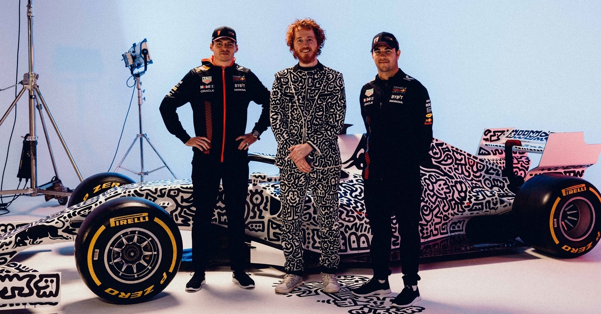 F1賽車化身畫布 Mr Doodle「塗鴉紅牛」估價HK$100萬慈善網拍 | 拍賣新聞 | THE VALUE | 連結藝術新聞、藝術展覽 ...