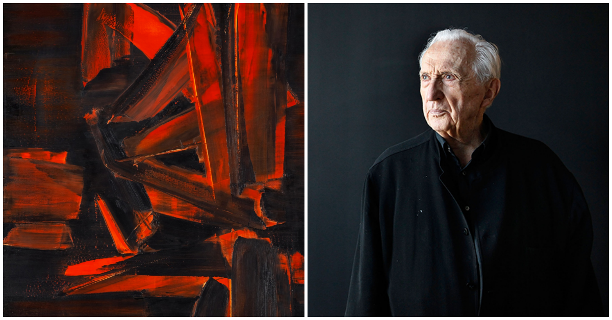 Pierre Soulages, the Painter of Black and Light, has died aged 102 ...